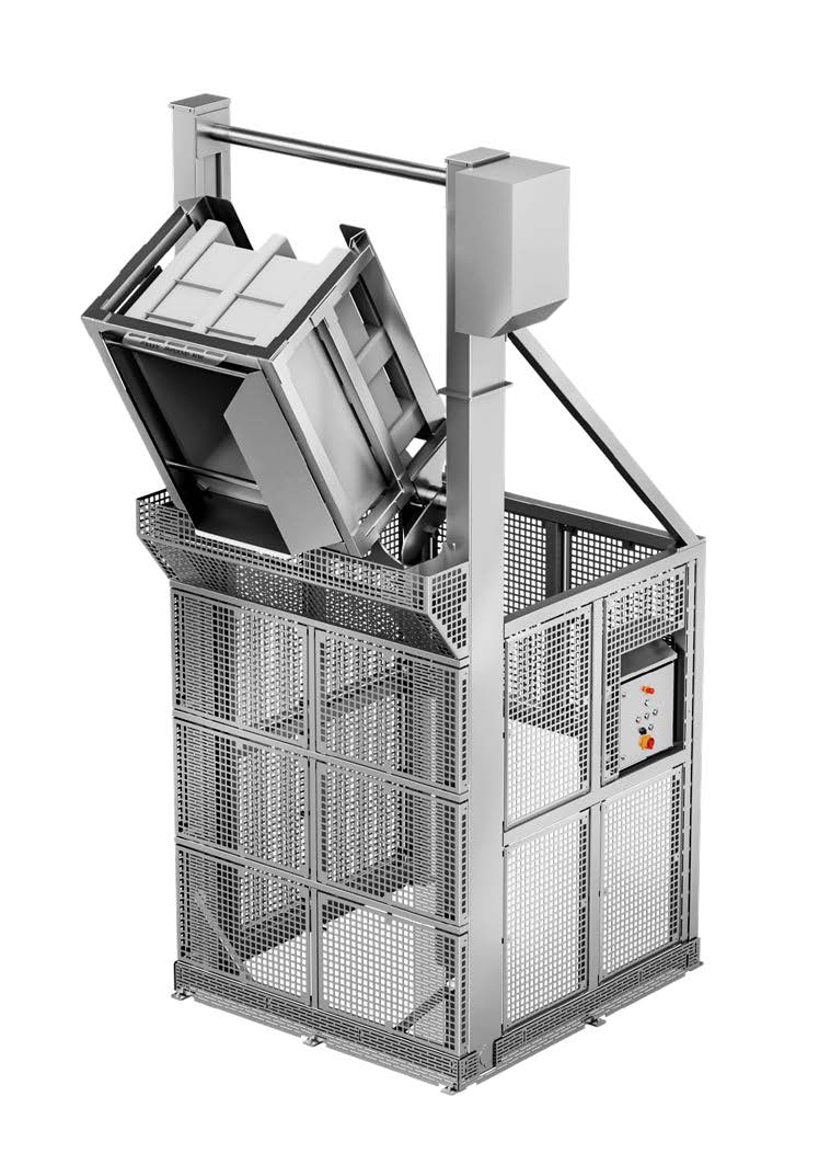 Hebe-/Kipp-Systeme für die Lebensmittelbranche | PHT Group